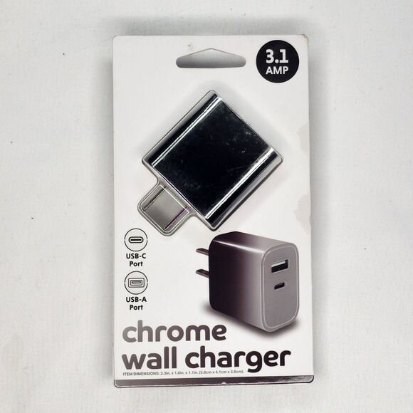 Chrome wall Charger | Cell Phones & Accessories | Chrome Wall Charger ...